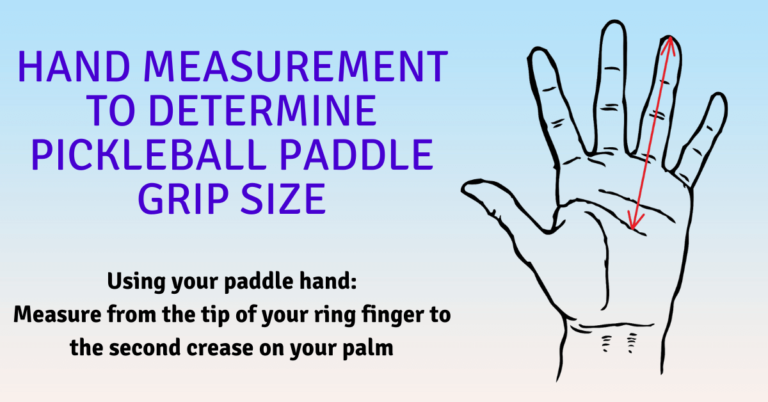 Pickleball Paddle Grip Size-Simple Way to Get It - PickleBallD